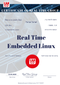 קורס Real Time Embedded Linux » Real Time College